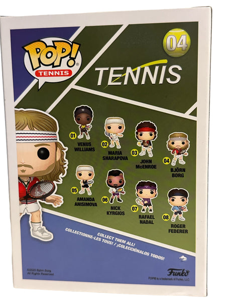 Funko Pop! Tennis Bjorn Borg Vinyl Toy Figure #04 – Labelz Reborn
